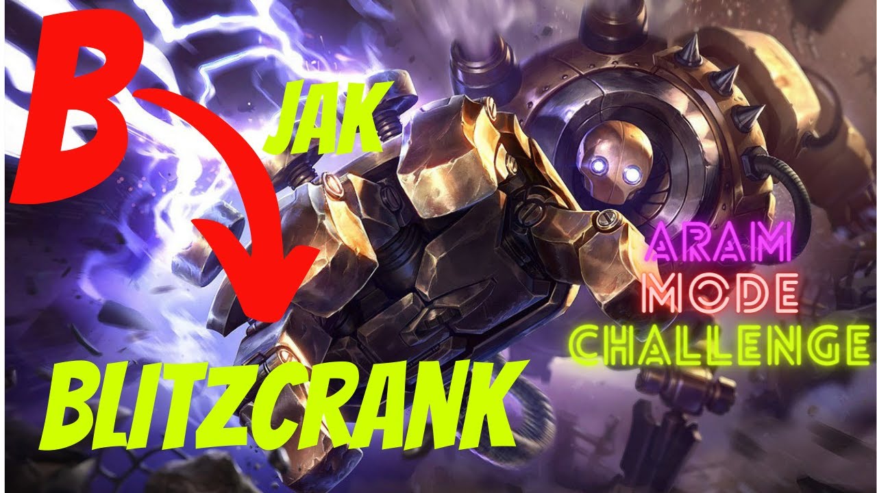 Blitzcrank Aram Mode #Challenge | League of Legends #14 - YouTube