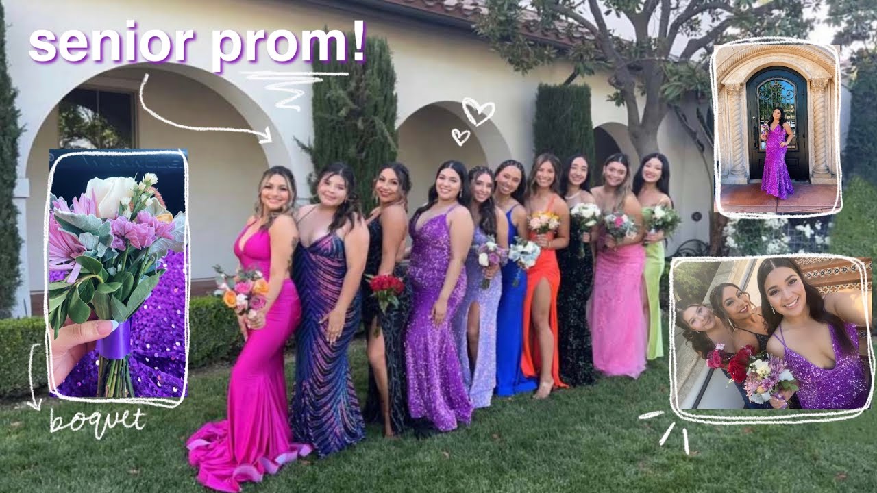 Senior Prom! (Setting up, GRWM, Dance, etc.) - YouTube