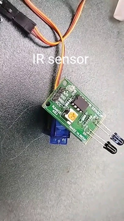 Security system army IR sensor and servo motor arduino uno - YouTube