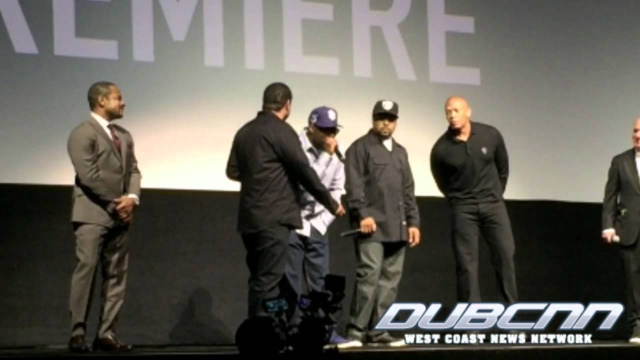 N.W.A. - Straight Outta Compton Movie Premiere, Los Angeles August 2015 ...