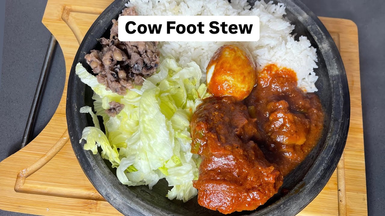 Kotodwe Stew | Cow Foot Tomato Stew | Recipe | Lovystouch - YouTube