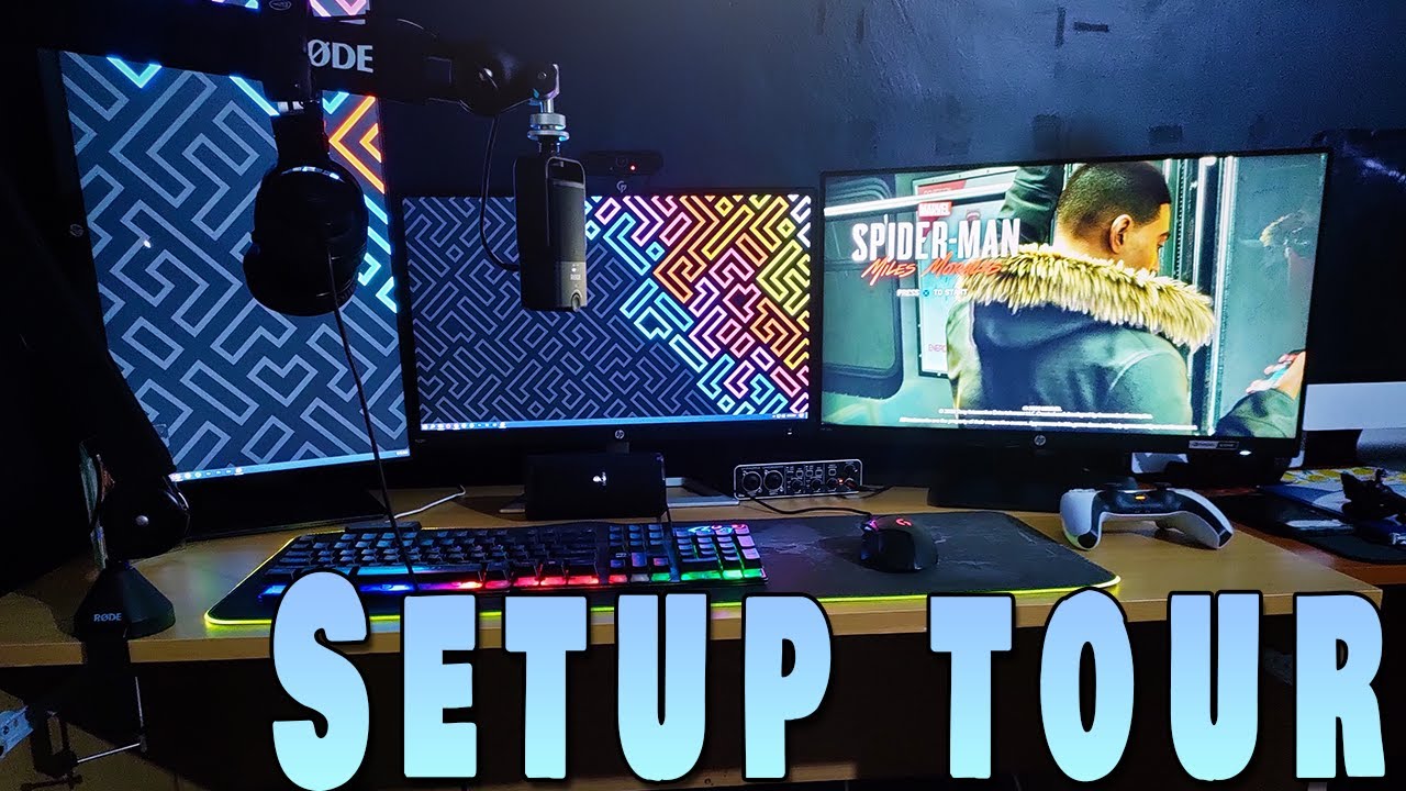 My Streaming Setup Tour - YouTube