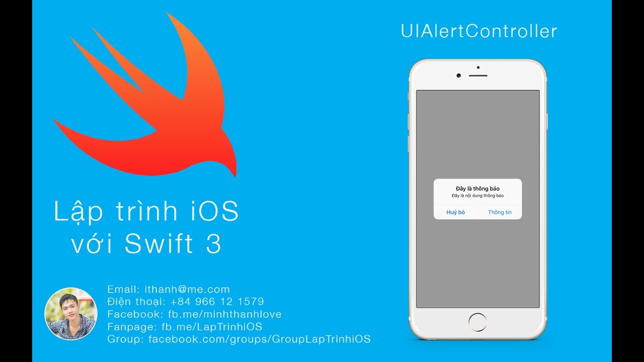 3 Uialertcontroller Lập Trình Ios Với Swift 3 Youtube