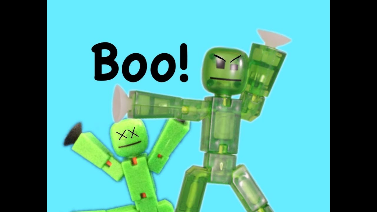 The Ghost Stikbot! (Stikbot Stop Motion Animation) - YouTube