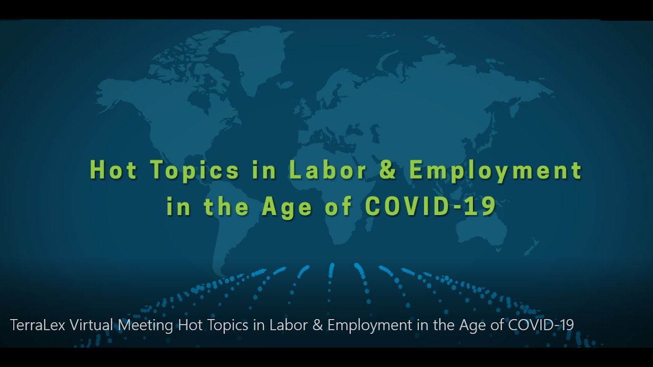 TerraLex Virtual Meeting: Hot Topics in Labor & Employment in the Age ...