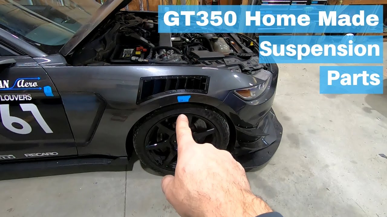 Installing Home Made Suspension Parts On My GT350- Magneride Coilover ...