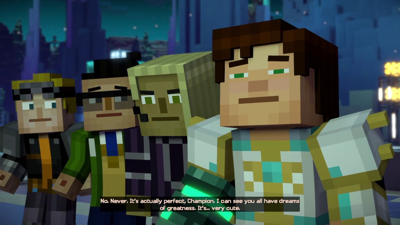 Minecraft: Story Mode Season 2 episode 2: The Admin starts the ...