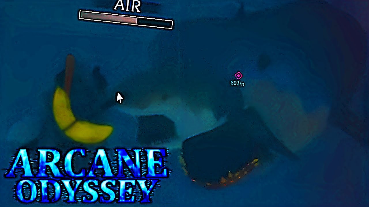 Shark AI Infinite Combo In Arcane Odyssey...Megalodon & Great White ...