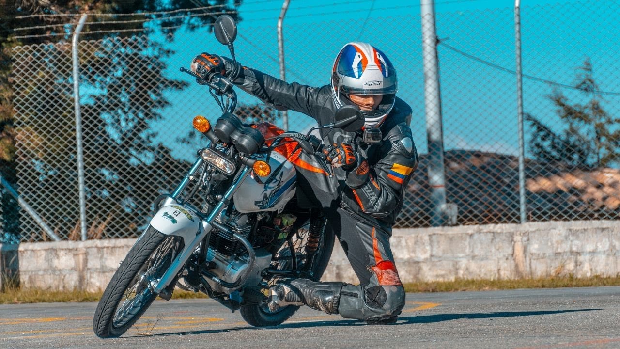 RODILLA al PISO en BOXER CT 100 MODIFICADA 💥 - YouTube