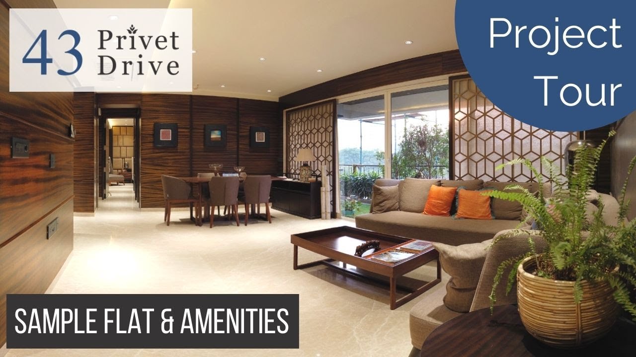 43 Privet Drive Sample Flat & Amenities Tour | Uber-Luxurious 3BHKs ...