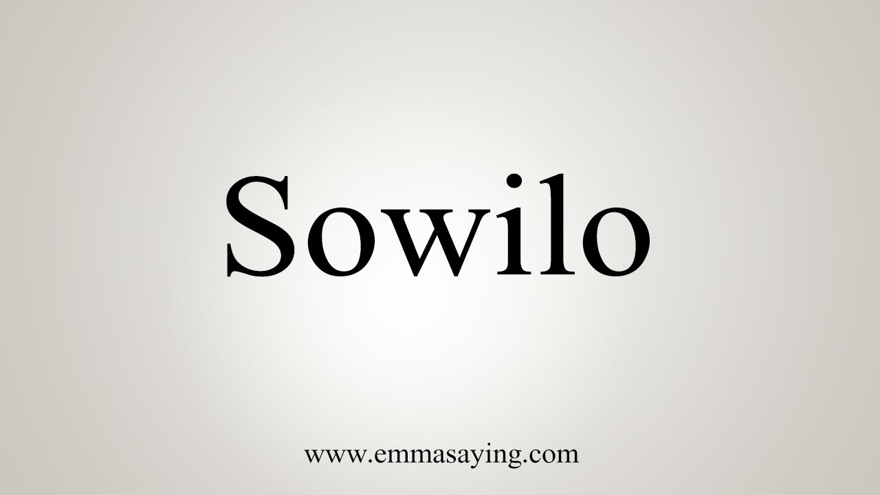 How To Say Sowilo - YouTube