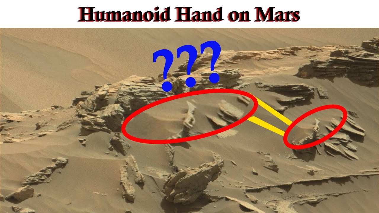 Humanoid Hand on Mars Surface | Marte Perseverance Curiosity - YouTube
