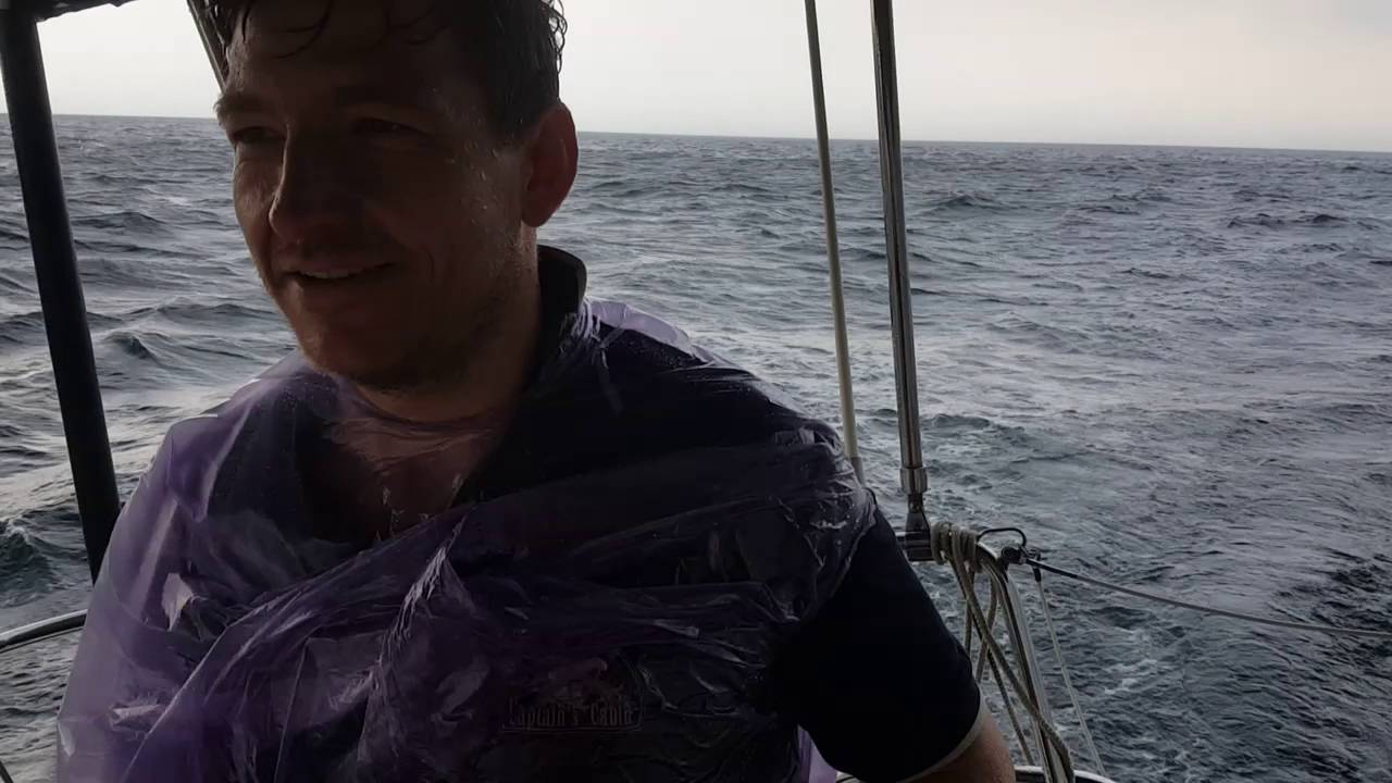 Sailing in the rain and hail - YouTube