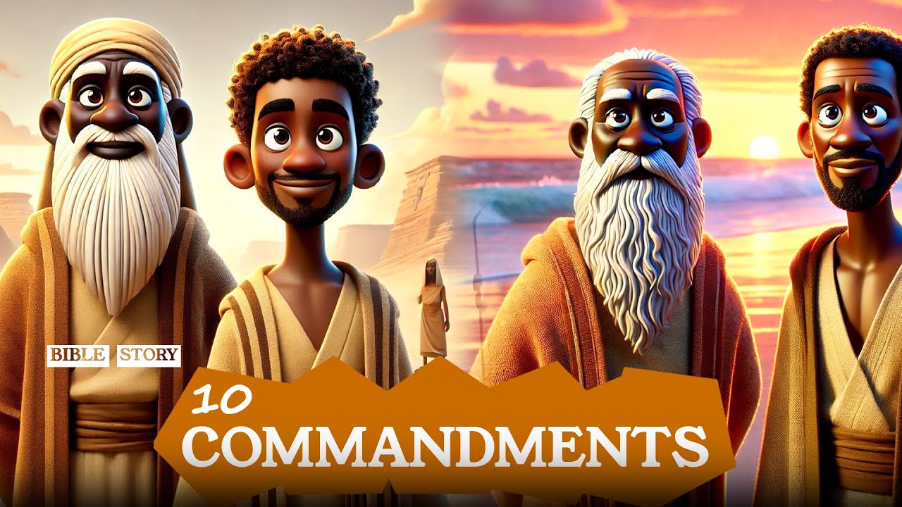 The Ten Commandments | Ai Animated Bible Story - YouTube