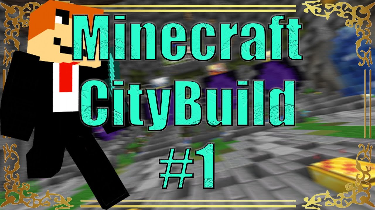 Minecraft CityBuild #1: Der Start! - Deutsch - Full HD - 2020 - YouTube