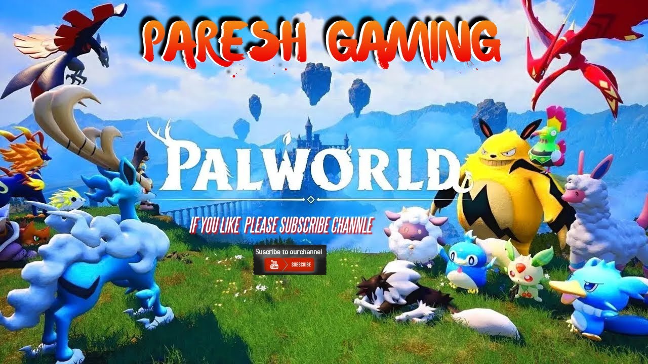 PALWORLD DAY-3 | CRAZY POKEMON GAME | PALWORLD SURVIVAL GAME IN MARATHI ...