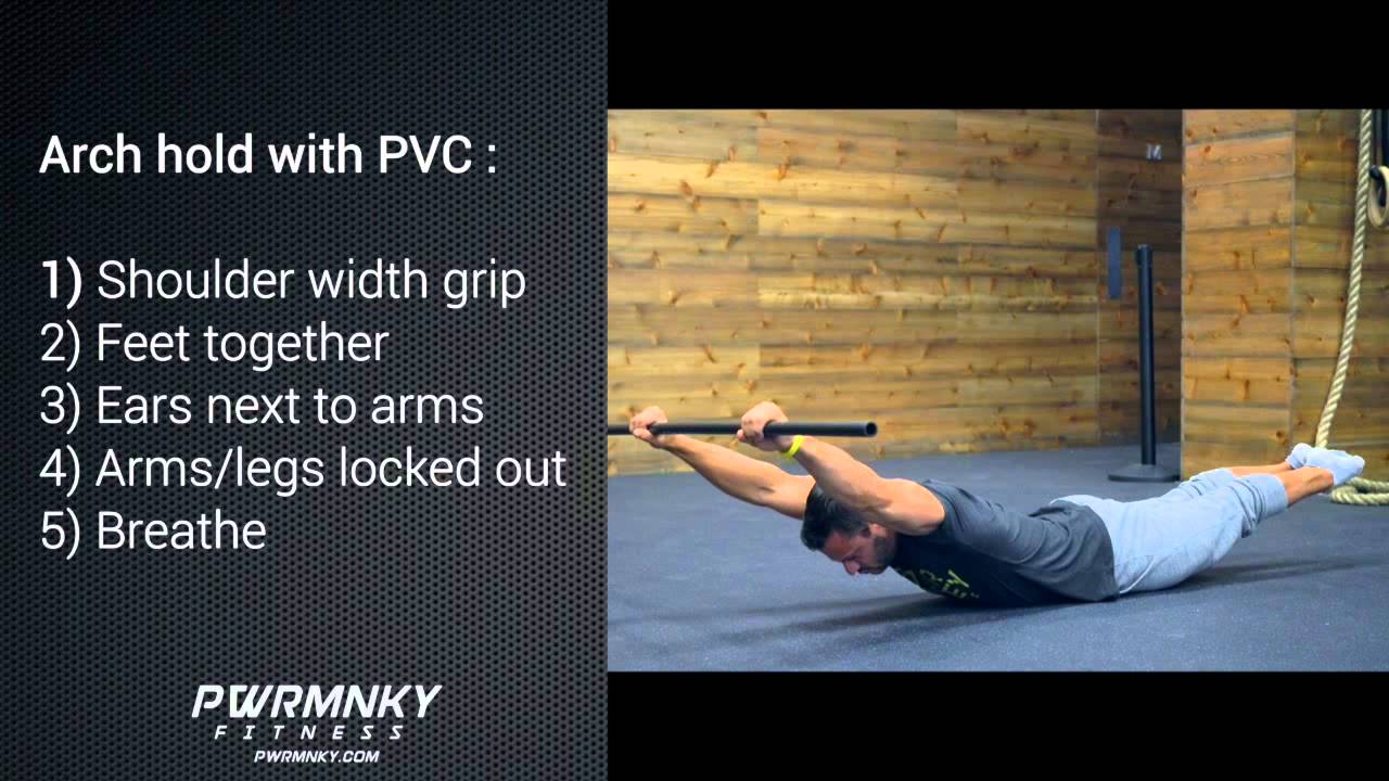 MONKEY METHOD Arch Hold with PVC - YouTube
