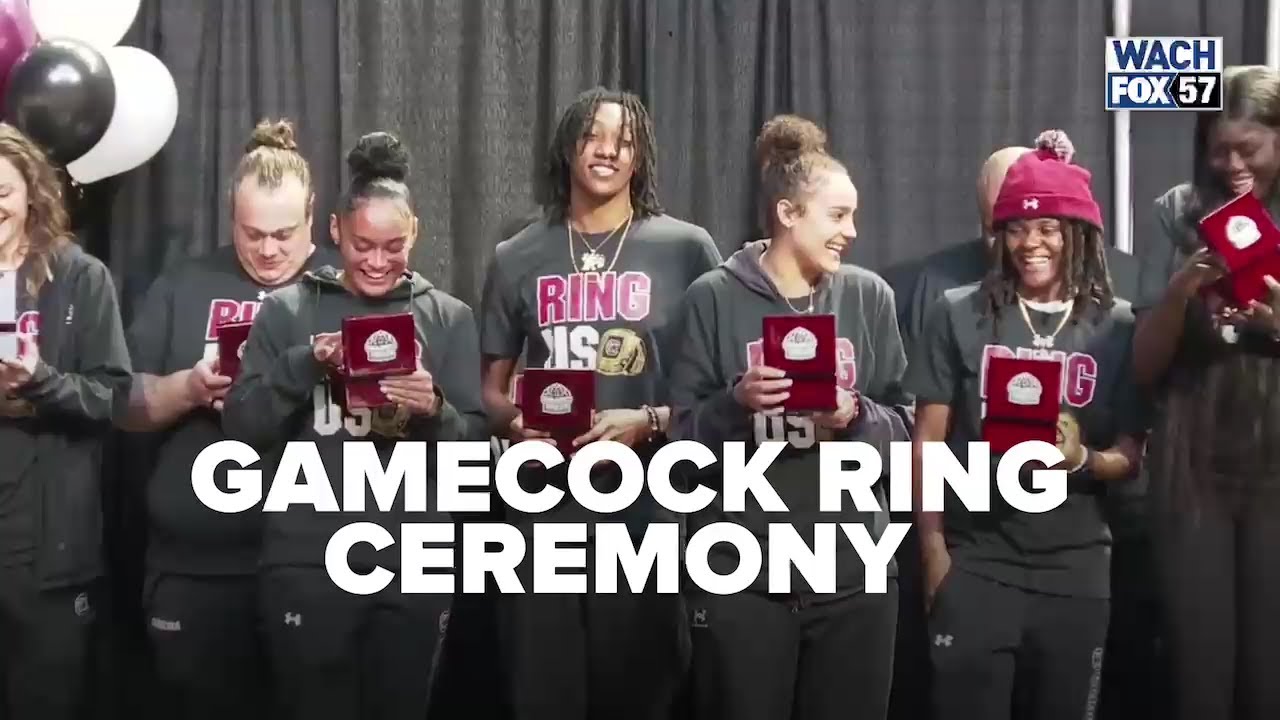 Gamecock Women's Basketball Full Ring Ceremony - YouTube