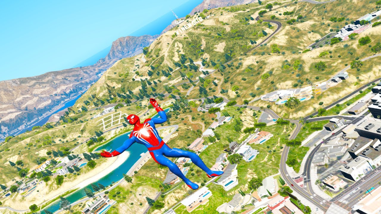 GTA 5 SPIDERMAN EPIC MOMENTS | GTA V CRAZY MOMENTS WITH 4K COMPILATIONS ...