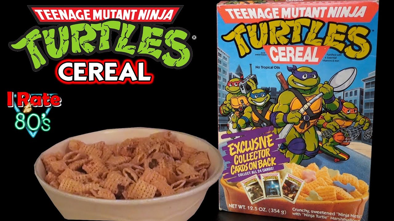 Irate the 80's - Teenage Mutant Ninja Turtles Cereal (Ep 4 History ...