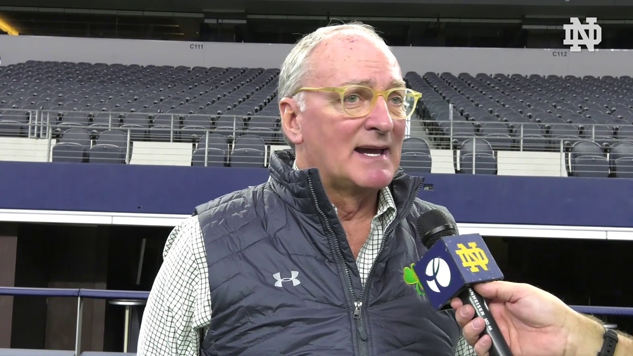 @NDFootball | Jack Swarbrick Cotton Bowl Media Day (12.27.18) - YouTube
