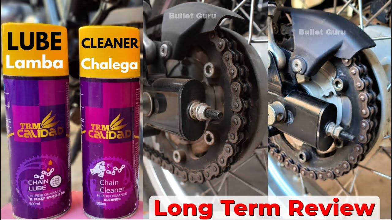 Long Term Review of Fully Synthetic CHAIN LUBE & Cleaner for ...