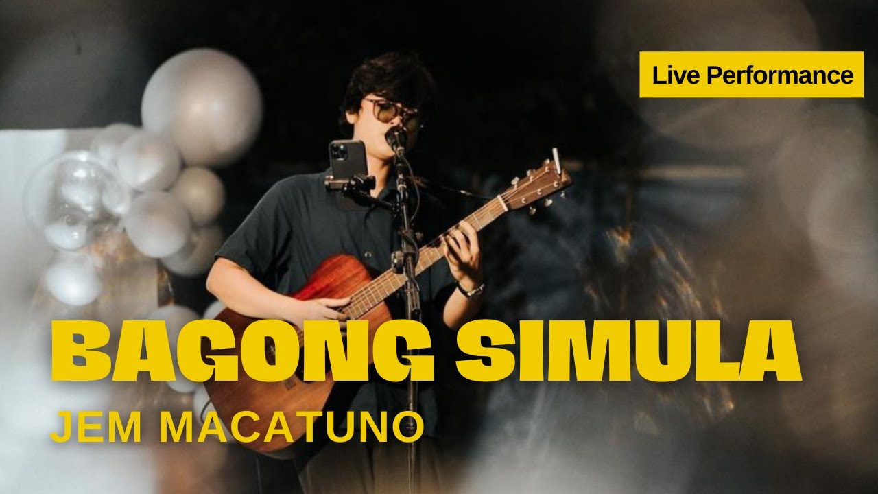 JEM MACATUNO - Bagong Simula (acoustic performance) - YouTube Music