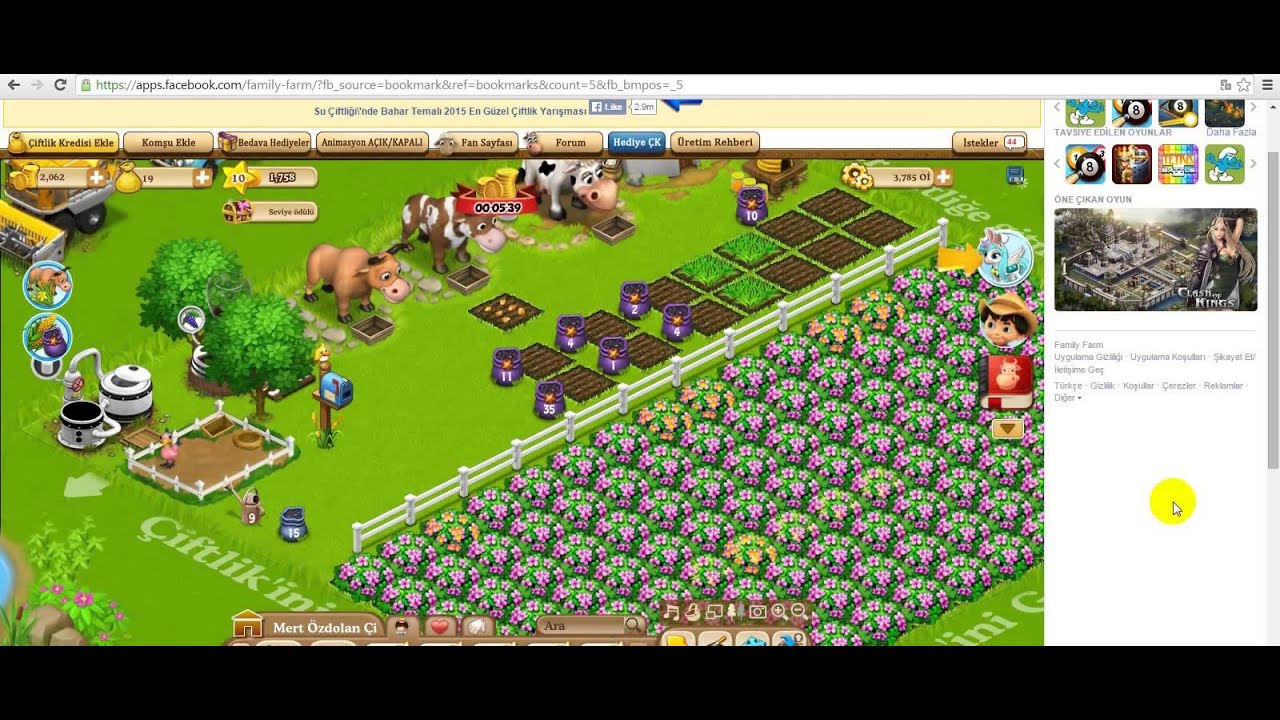 Facebook Family Farm Altın Hilesi Neww 2 Güncel 2015 - YouTube
