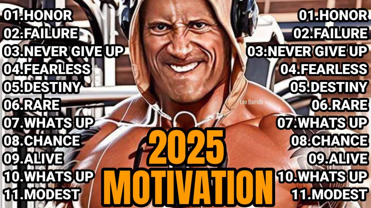 BEST MOTIVATION 2025💪GYM MUSIC 2025💪WORKOUT MUSIC 2025💪MOTIVATIONAL ...