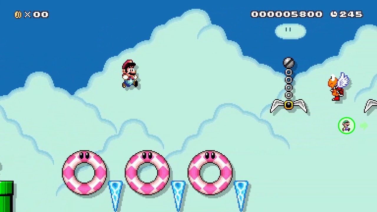 Mario maker 2 funny moments #1 - YouTube