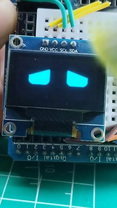 robot eyes 🤖👀 Arduino #arduinoproject #arduino #electronica #arduinotutorial #electronics # ...