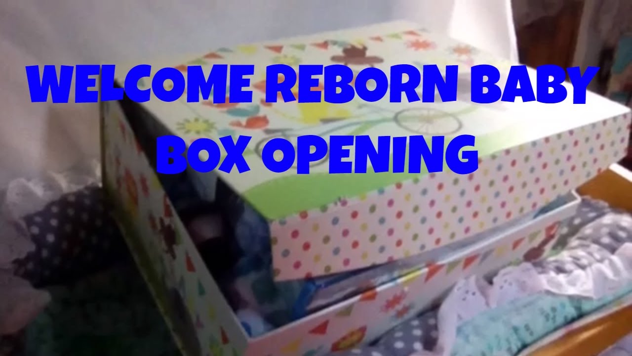 NEW REBORN BABY IN THE NURSERY: BOX OPENING - YouTube