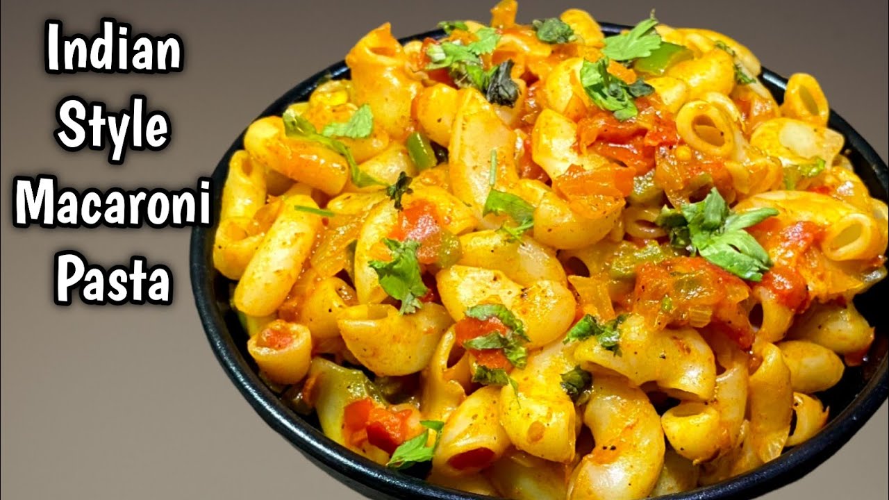 Indian Style Macaroni Pasta | Masala Macaroni | Macaroni Pasta Recipe ...