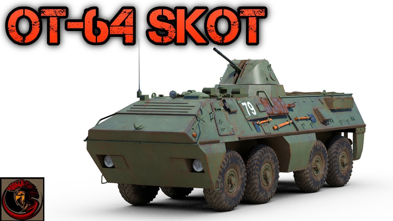 The OT-64 SKOT Armored Personnel Carrier | WARSAW PACT AMPHIBIOUS TROOP ...
