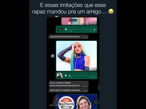 Várias imitações feitas por uma só pessoa. Gil do vigor, Pablo V., Arací da Top Therm...