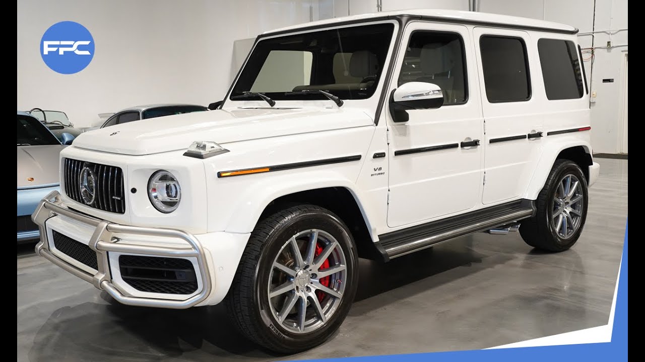 2020 Mercedes-Benz G63 AMG in Polar White over Macchiato Beige *SOLD ...