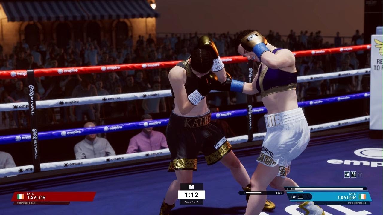 Undisputed 2024 PS5 Rank Online Women Boxing match 4 - YouTube
