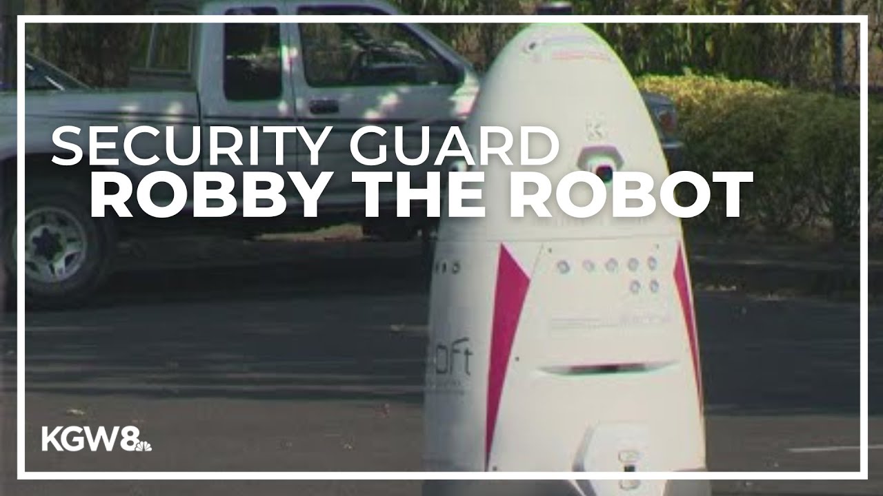 Hotel in Northeast Portland rolls out robot security guard - YouTube