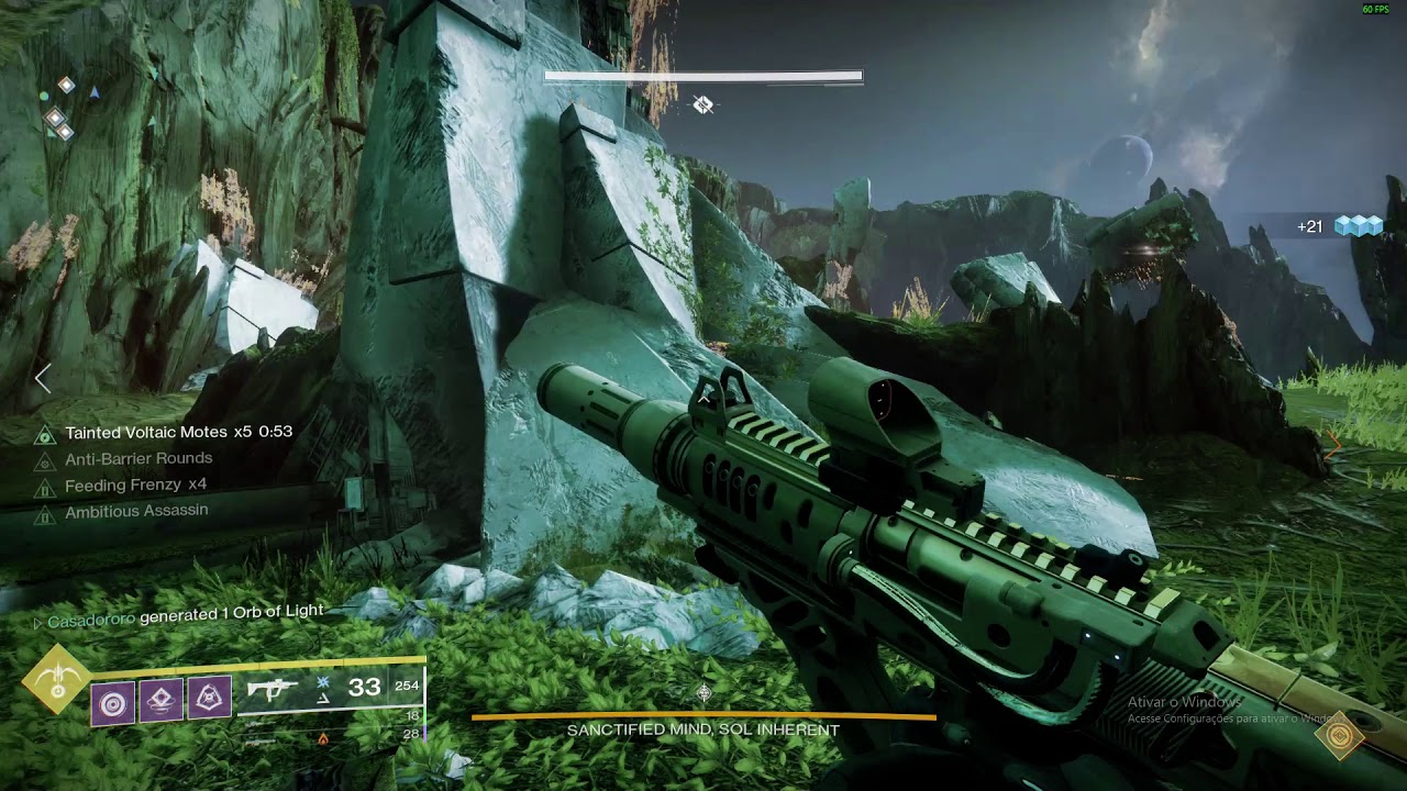 Destiny 2 - One Phase Sanctified Mind - YouTube