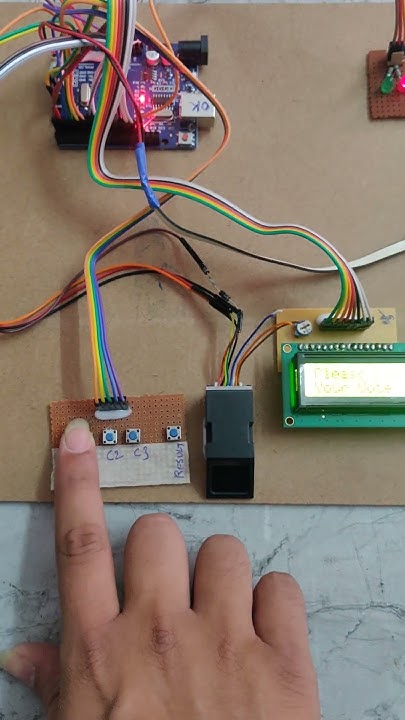 Arduino Based Voting Machine Arduinoproject Voting Arduino Youtube
