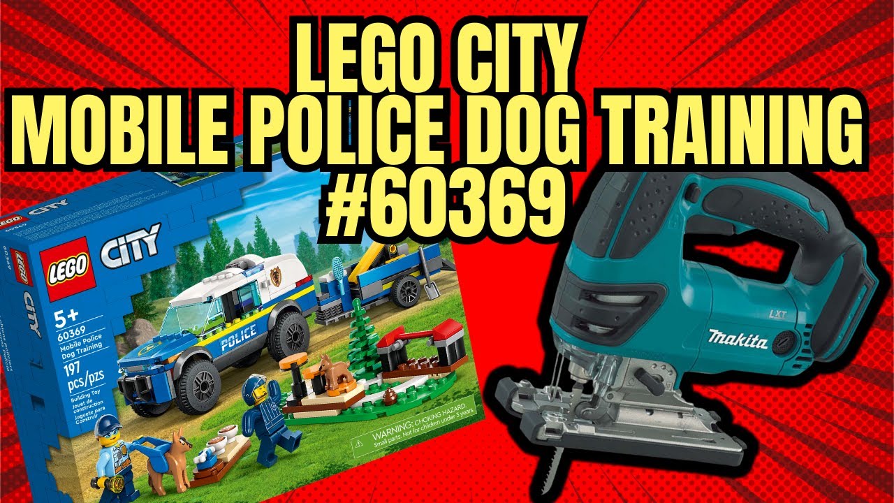 LEGO City Mobile Police Dog Training |Set #60369 Unleashed!🐕🚔 ...