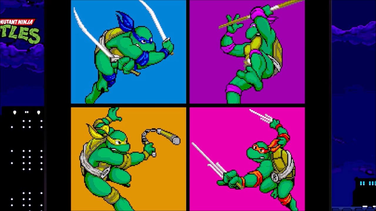 Teenage Mutant Ninja Turtles 1989 Arcade Full Playthrough - YouTube