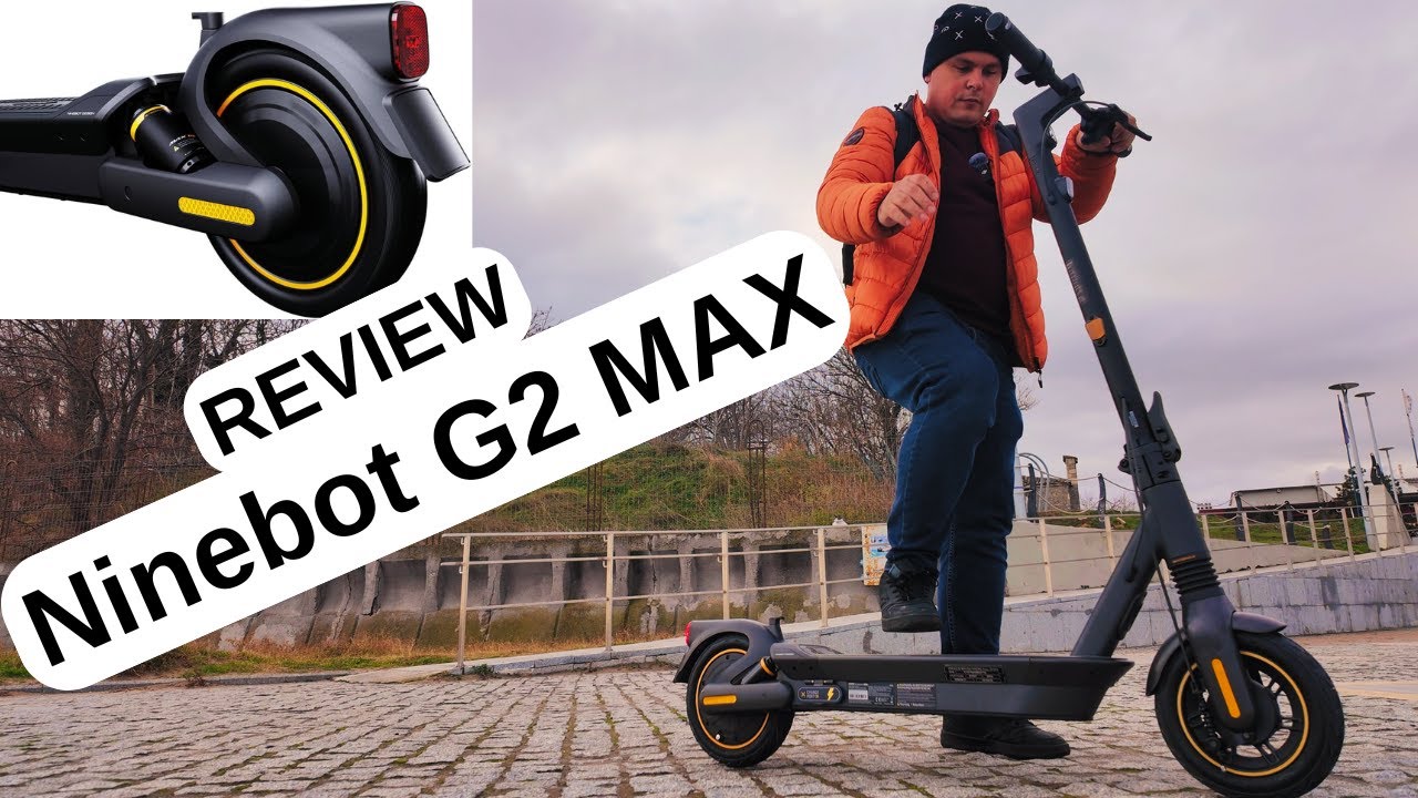 Review Ninebot G2 MAX , Trotineta Electrica , 120KG test - YouTube