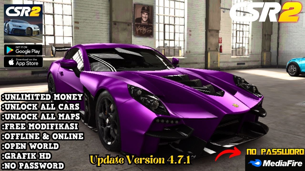 Update!! CSR Racing 2 Mod Apk Version 4.7.1 Unlimited Money & Unlock ...