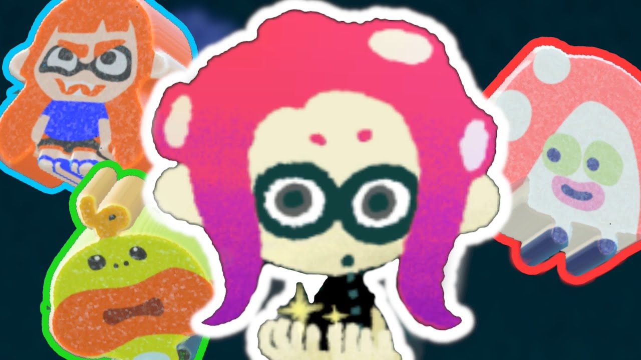 collecting cute erasers in Splatoon 2: Octo Expansion | (VOD archive ...