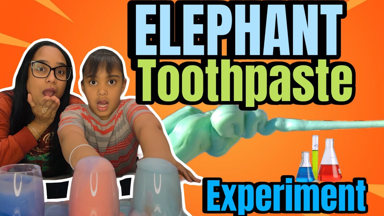 INSANE Elephant Toothpaste Experiment ( Biggest Foam Explosion Ever ...
