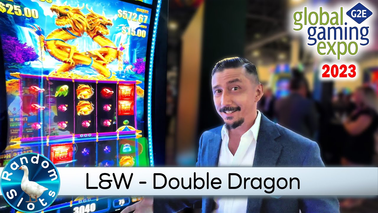 #G2E2023 L&W Double Dragon Slot Machine Preview - YouTube