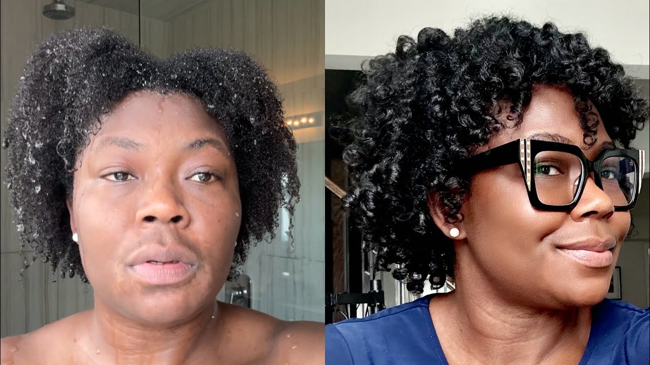 DAILY HAIR WASHING - LET’S TRIM & STYLE 4C HAIR - YouTube
