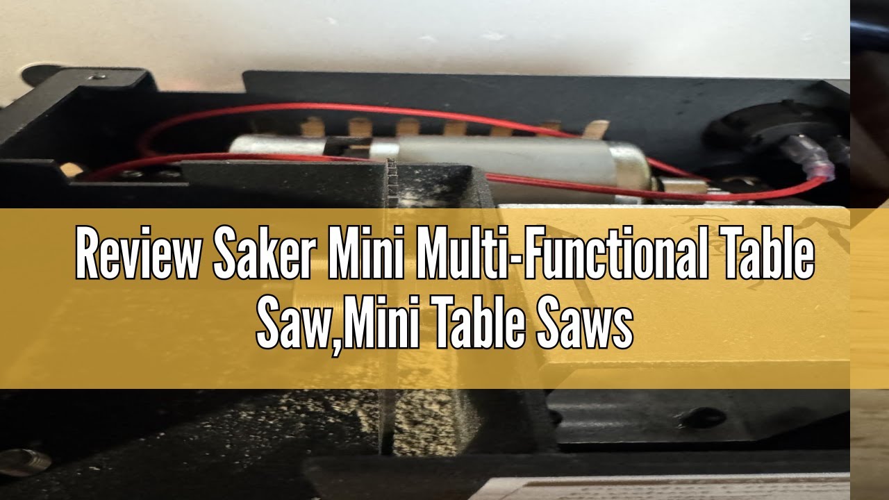 Review Saker Mini Multi-Functional Table Saw,Mini Table Saws for Crafts ...