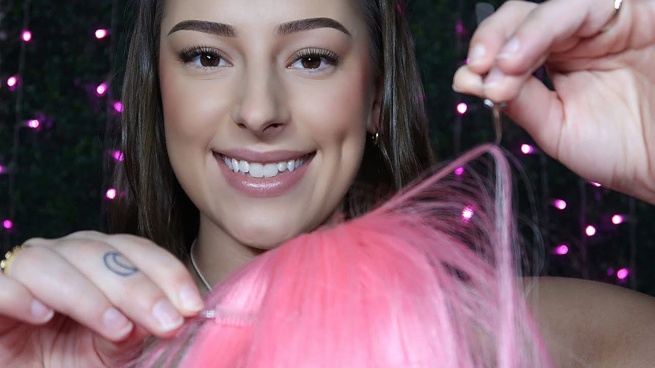 ASMR Makeup and Hair Compilation for Relaxation - YouTube